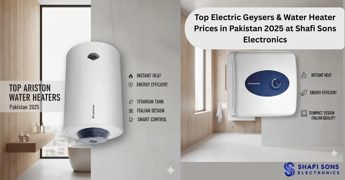 Water Heater And Electric Geysers Prices in Lahore, Pakistan